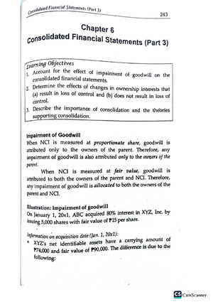 Chapter 6 Joint Arrangements 2021 Edition - Chapter 6 Joint Arrangements PROBLEM 1: TRUE OR ...