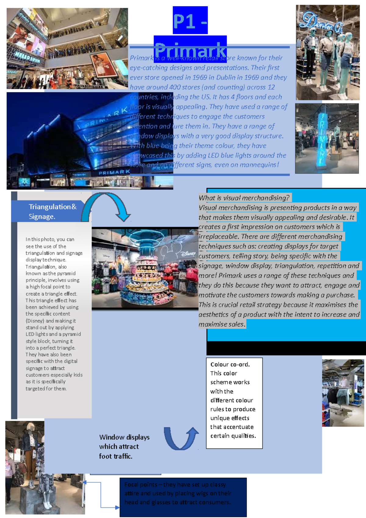 P1 - primark assignment distinction level 3 BTEC - In this photo, you ...