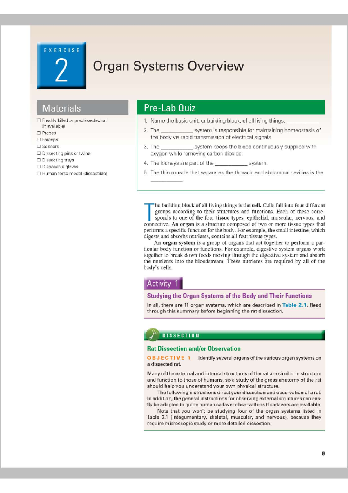 -Template- Organ System Overview - EDS 711 - Studocu