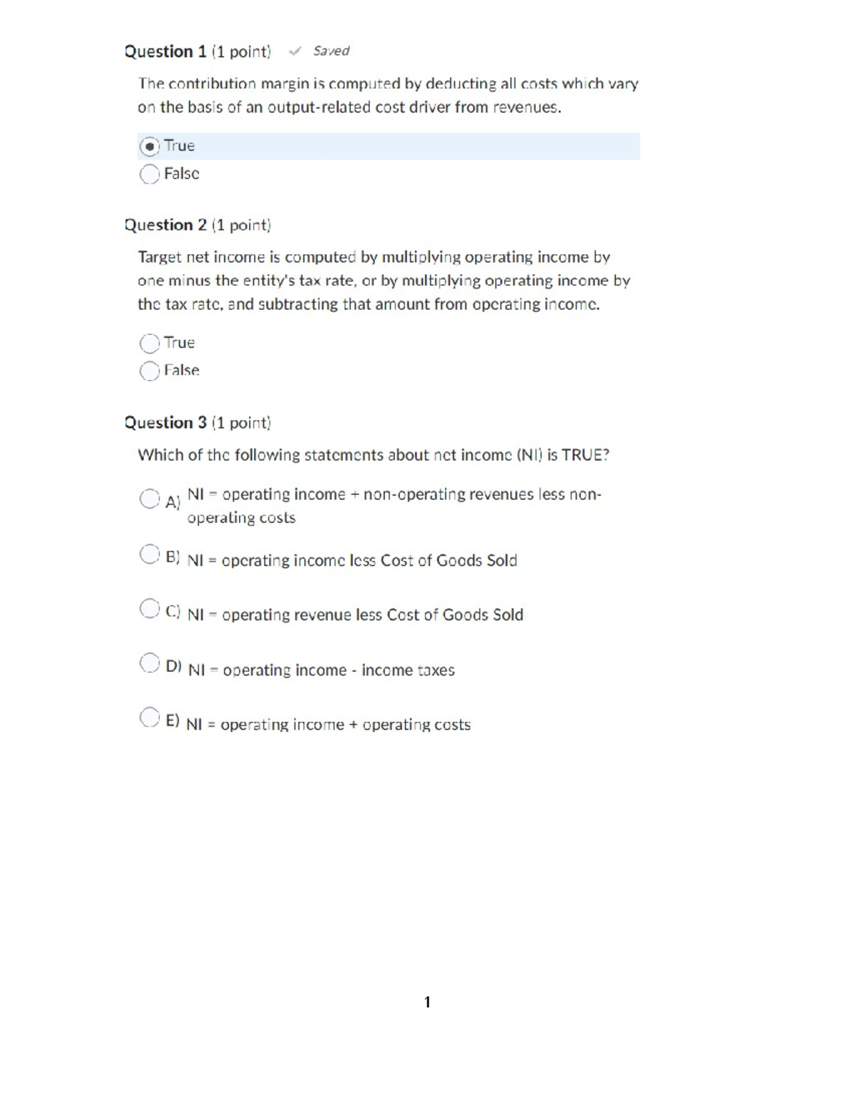 Sample - business ad questions financial - SMGT4408 - Studocu