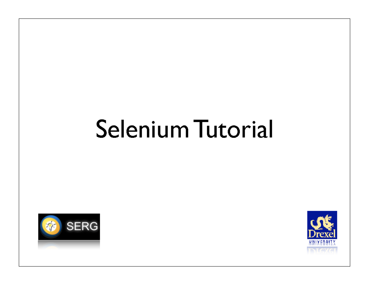 About Automation Testing Tool Selenium - Selenium Tutorial What is ...