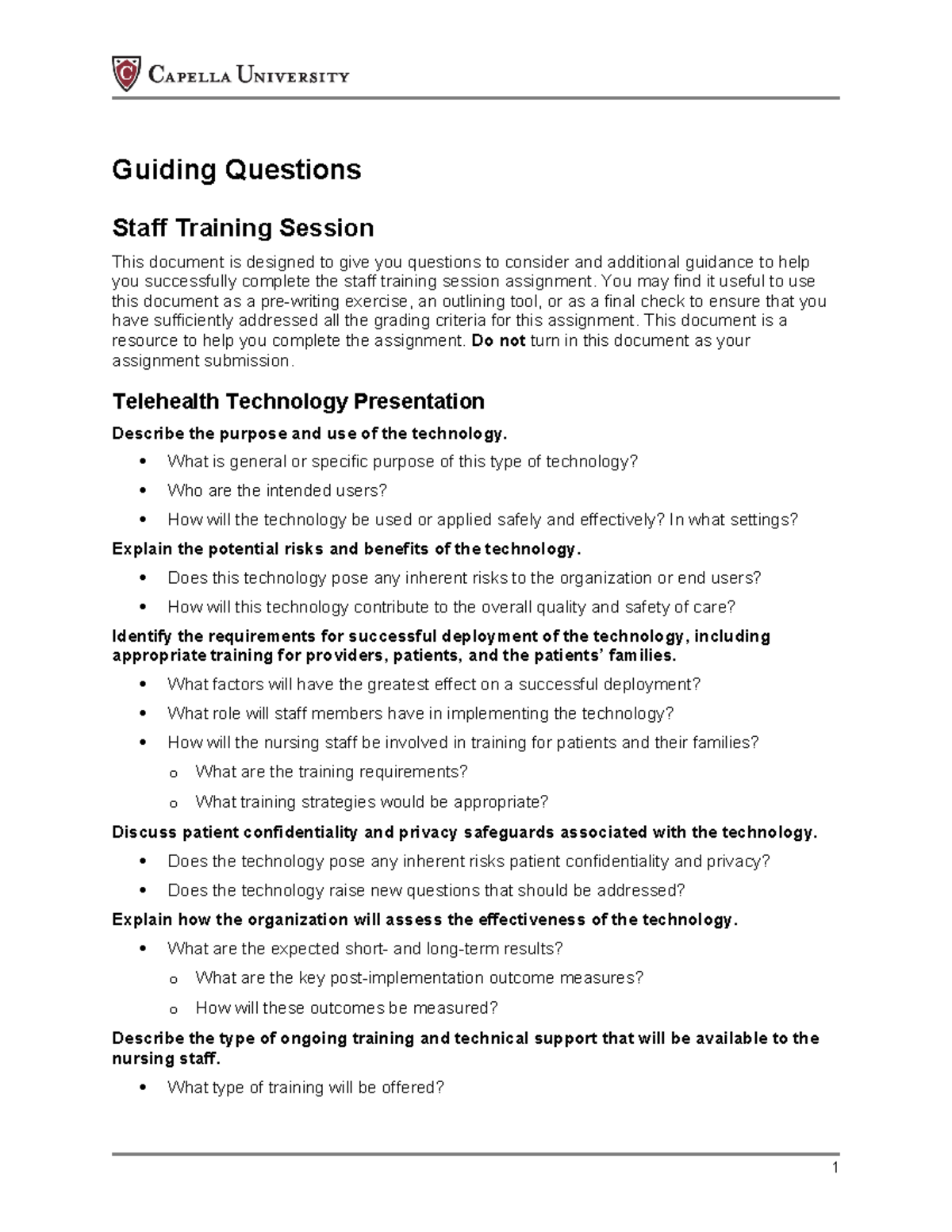 Cf a4 GQ staff training session - Guiding Questions Staff Training ...