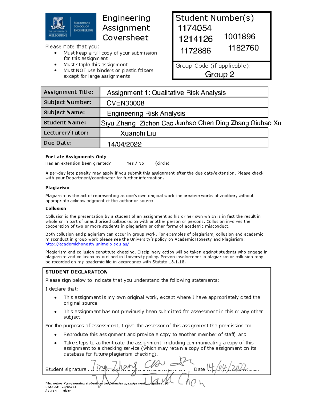 A1 Submmision - Tertiary Upgrade of the Eastern treatment plant ...