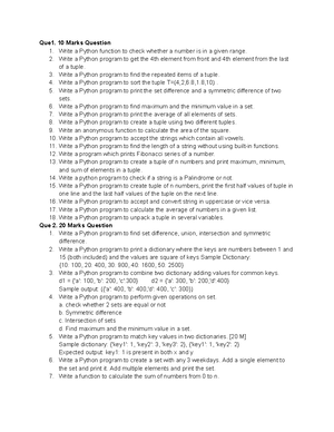 Kaagaz 20231121 212543950552 - Python programming - Studocu