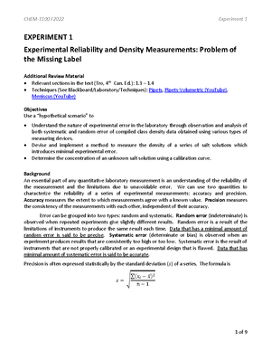 CHEM 1110 Syllabus W2023 finalized midterms - GENERAL CHEMISTRY II ...