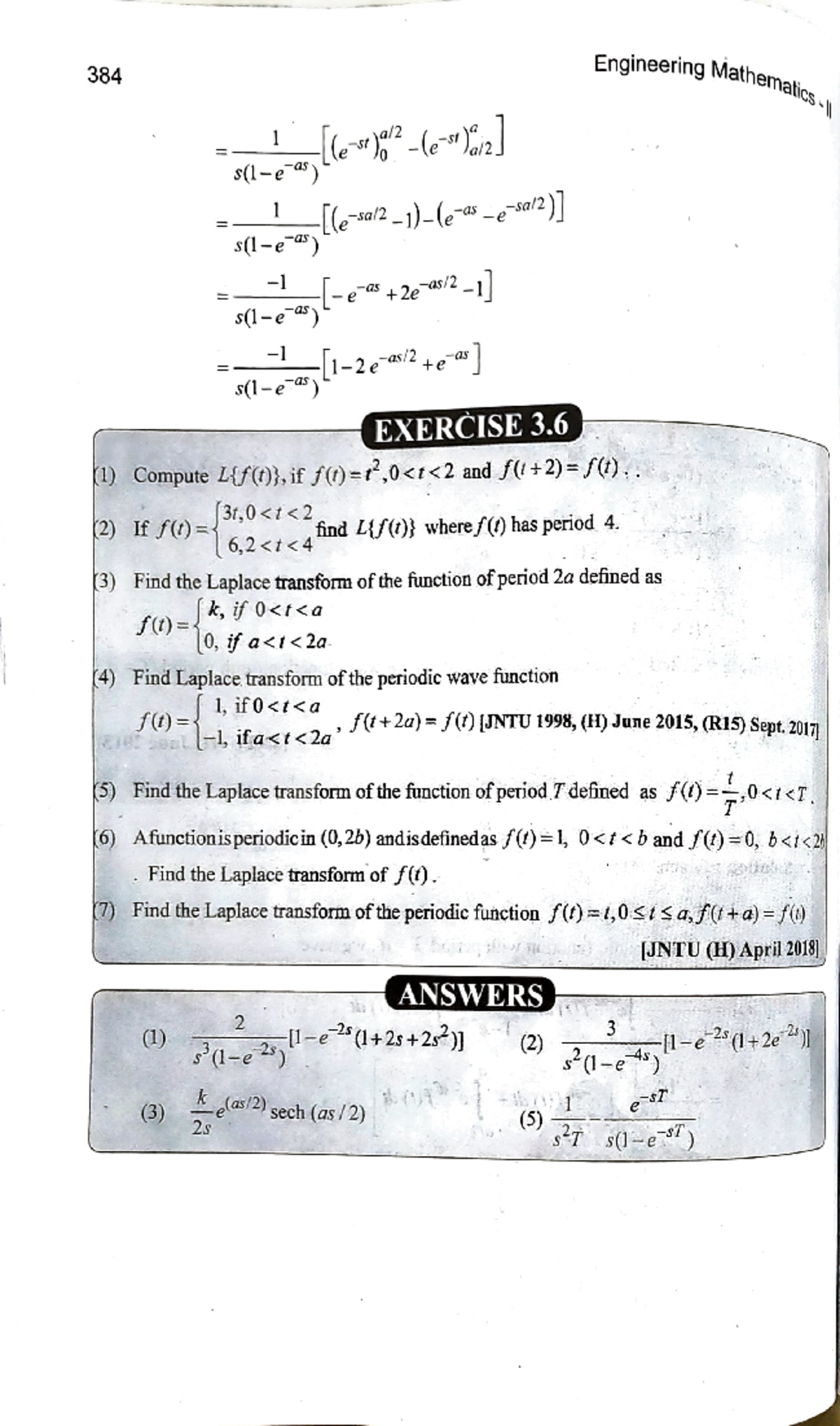 Laplace 4 - Computer Science Engineering - Studocu