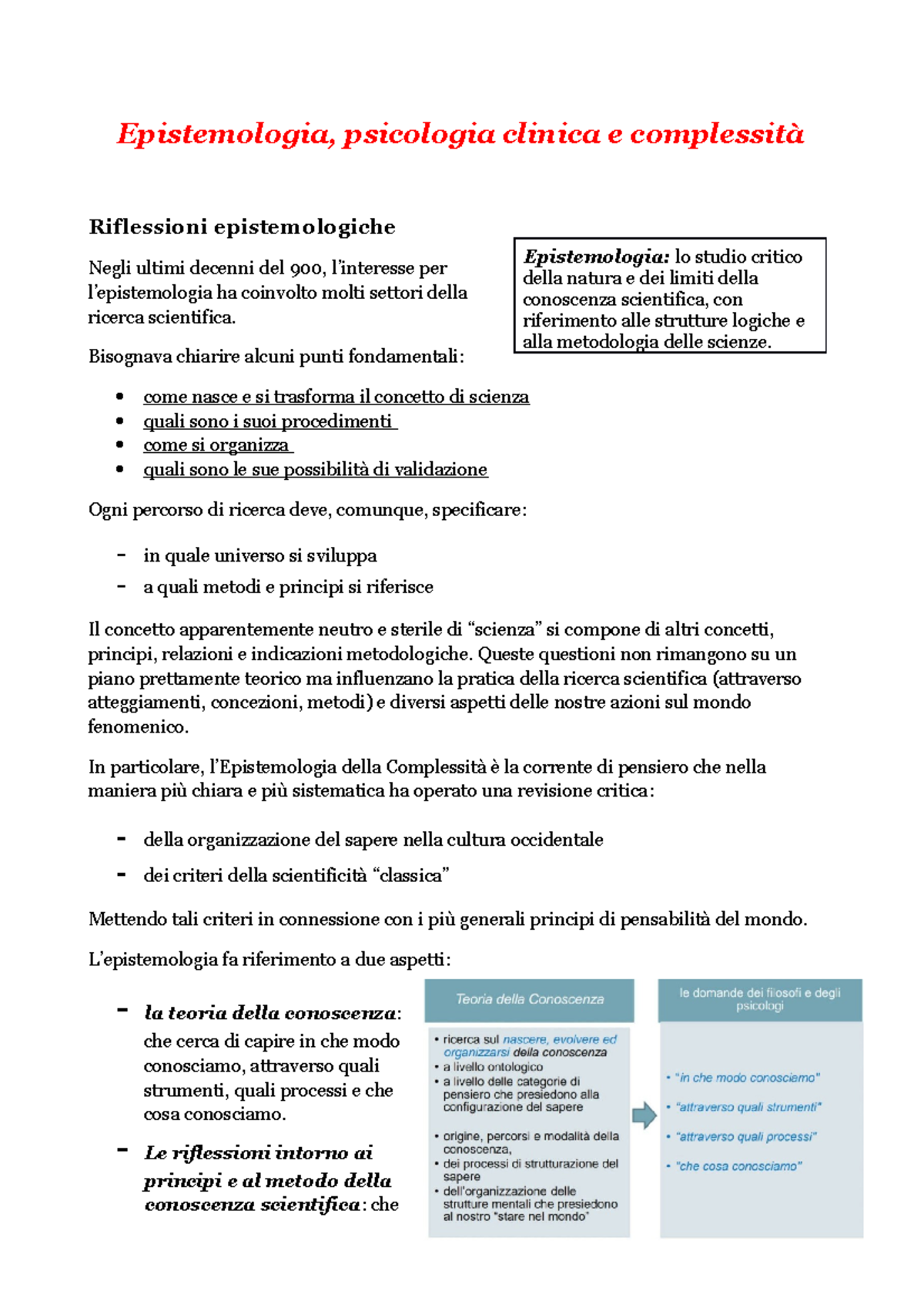 Modelli psicodinamici dello sviluppo e dei set(ting) clinici ...