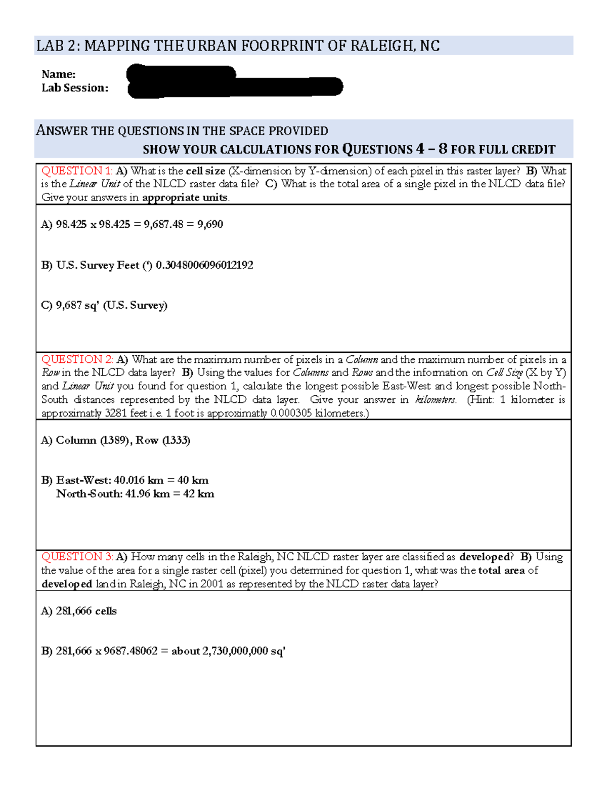 Laboratory 2 Report - lab 2 - LAB 2: MAPPING THE URBAN FOORPRINT OF ...