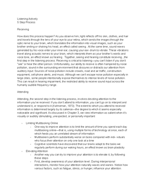 Chapter 1 - Steven McCornack & Kelly Morrison, 2019. Reflect & relate ...