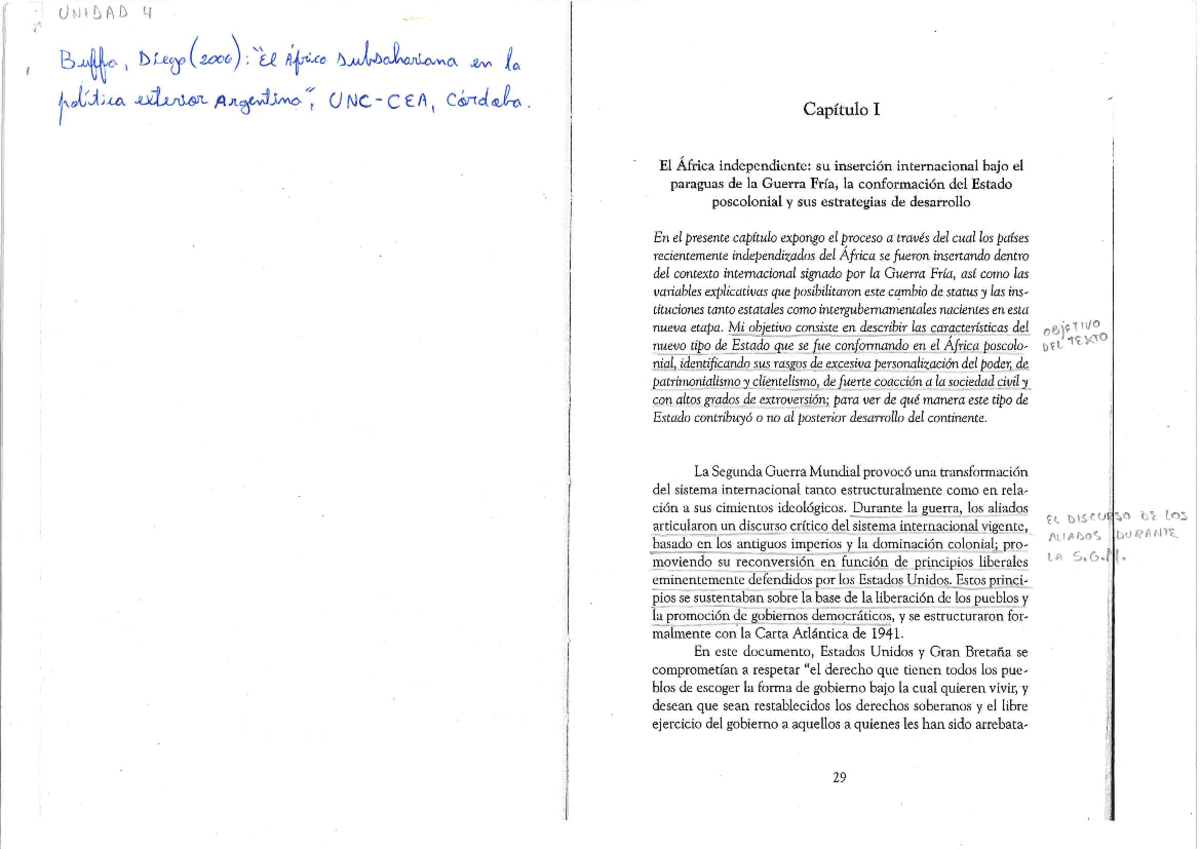 Buffa, Diego - El África subsahariana en la política exterior argentina ...
