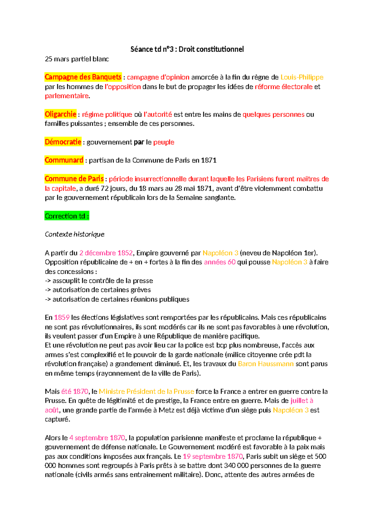 Séance td n°3 - Misse à jour sur le contexte historique - Séance td n°3 ...