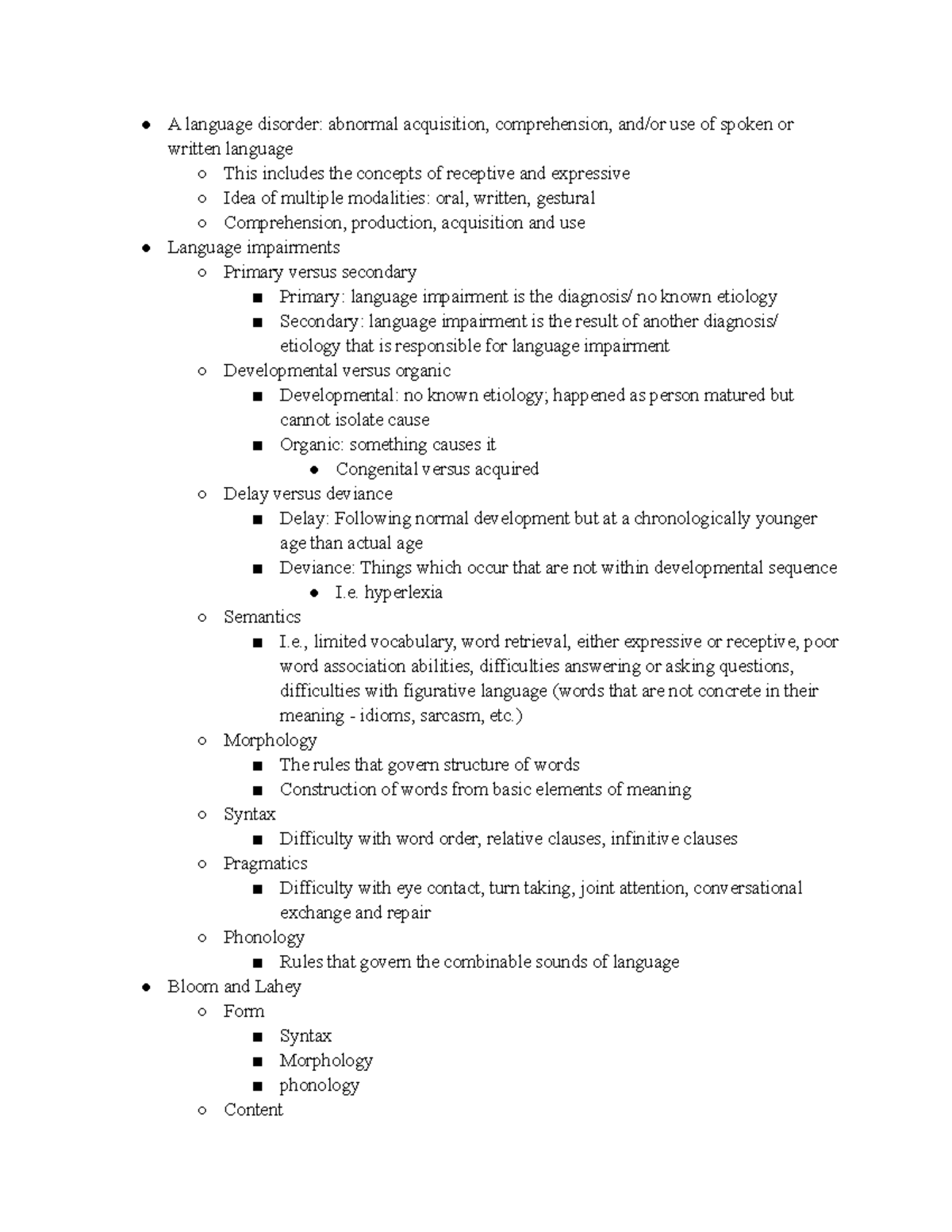 10 07 - types, descriptions, and understanding of language impairments ...