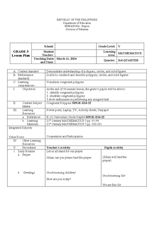 Pathfit 4 Module 3 - Summary ELementary Education - PATHFIT 4 ...