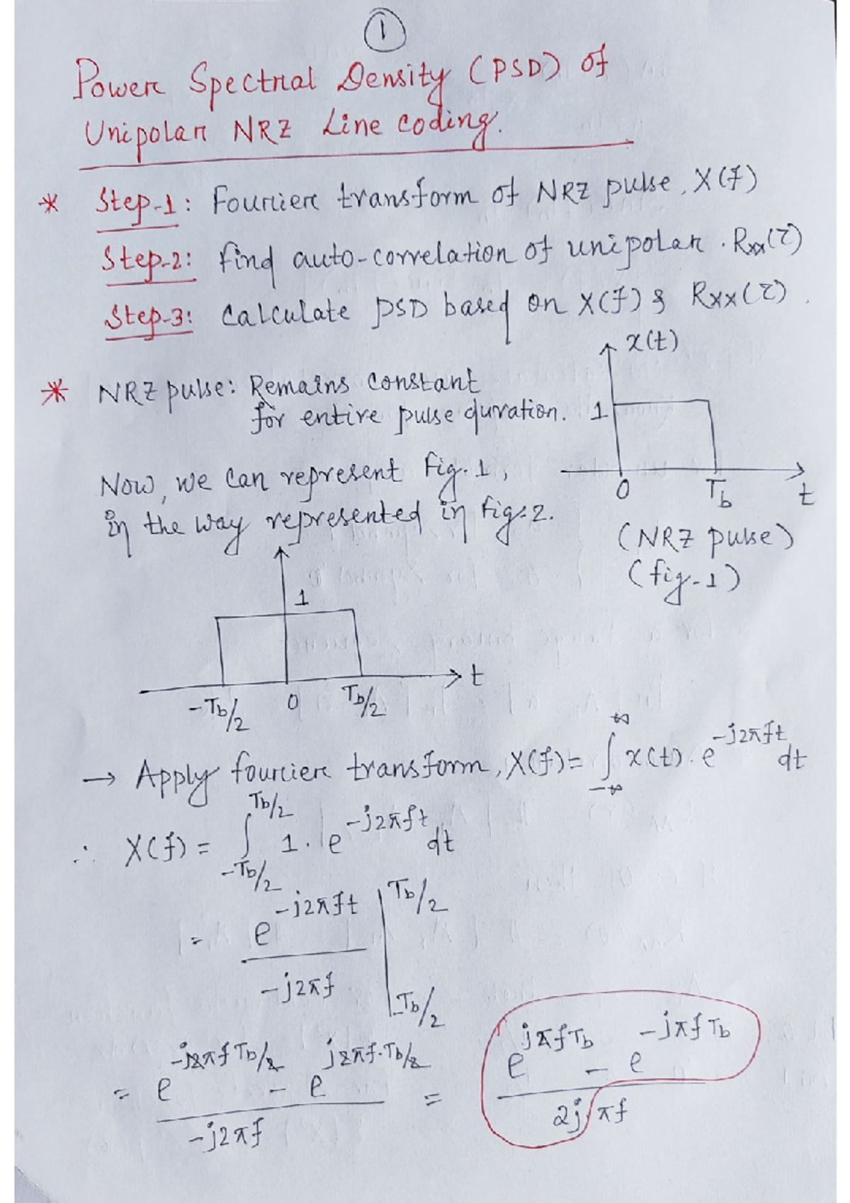 Unit-2 PSD Line Coding part-2 - B.tech - Studocu