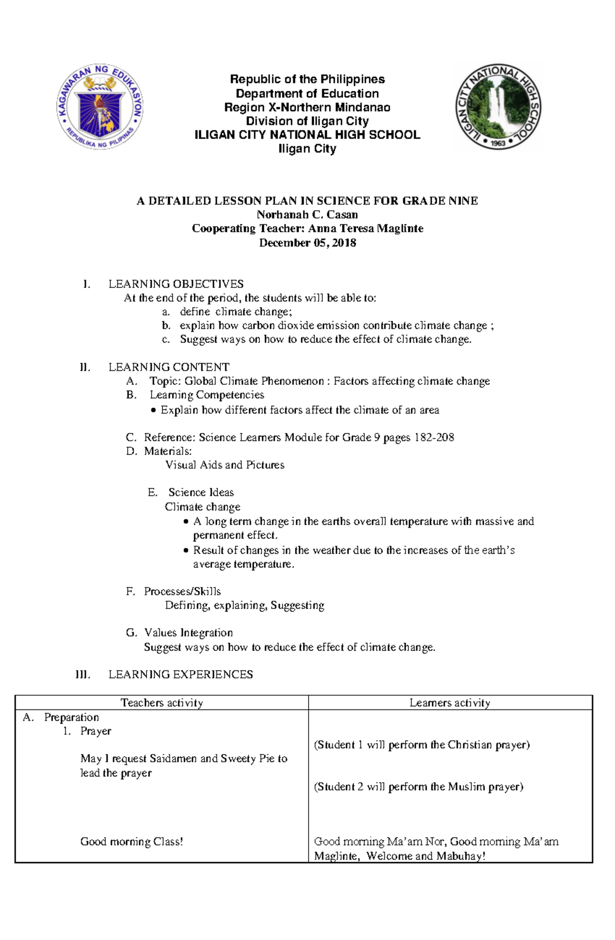 21 Climate change my final demo pdf - Republic of the Philippines ...