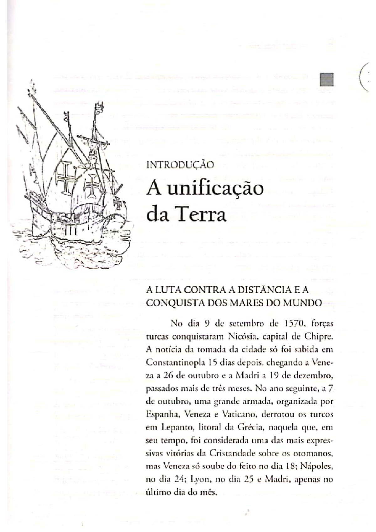 Texto 5-História Moderna - Introdução- A unificação da terra - Paulo ...