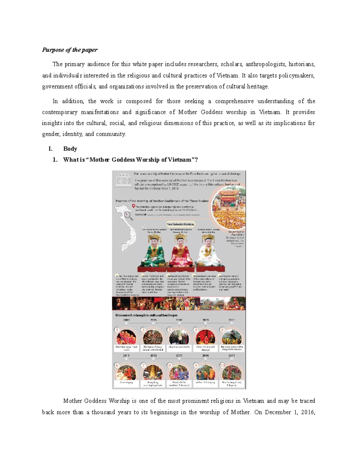 Exploring Asian Popular Culture - Purpose of the paper The primary ...