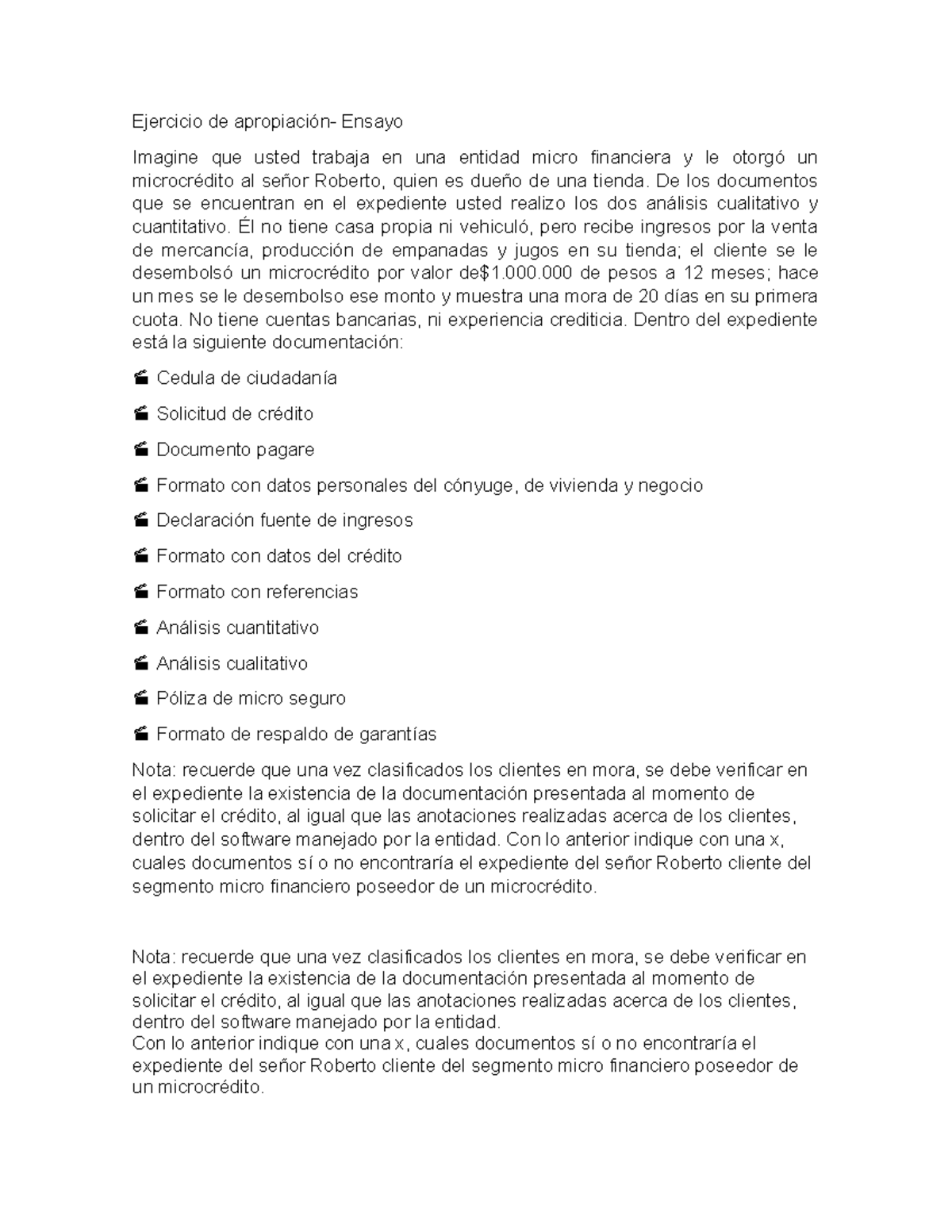 Ejercicio DE Apropiacion SENA Kelly - Ejercicio de apropiación- Ensayo ...