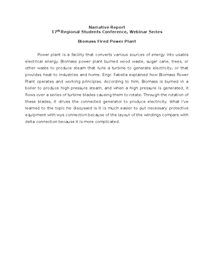 Final Narrative Report 1 - NARRATIVE REPORT SEMINARS/COLLOQUIA ACE ...