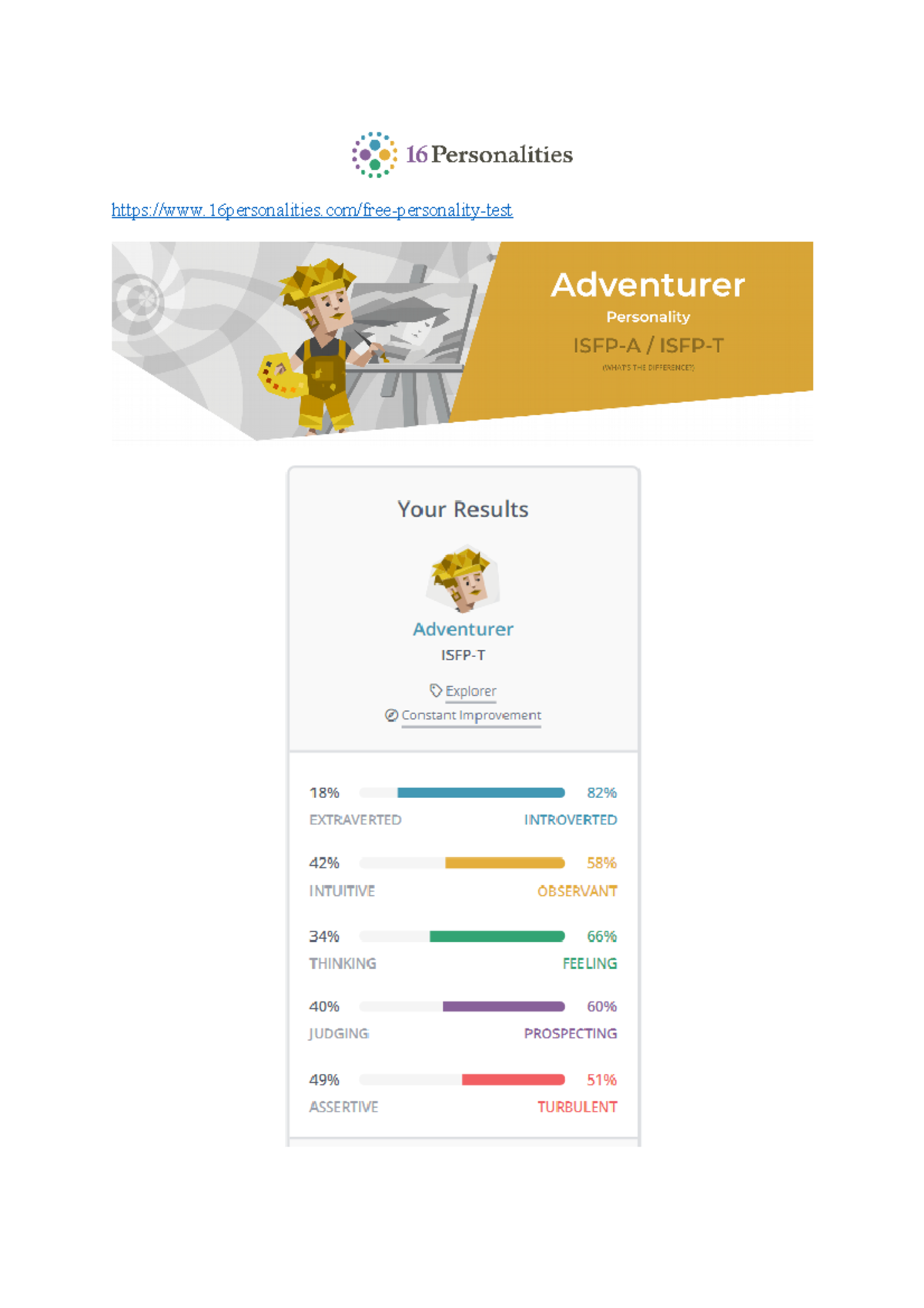 Personality - 16personalities/free-personality-test Introduction WHO IS ...