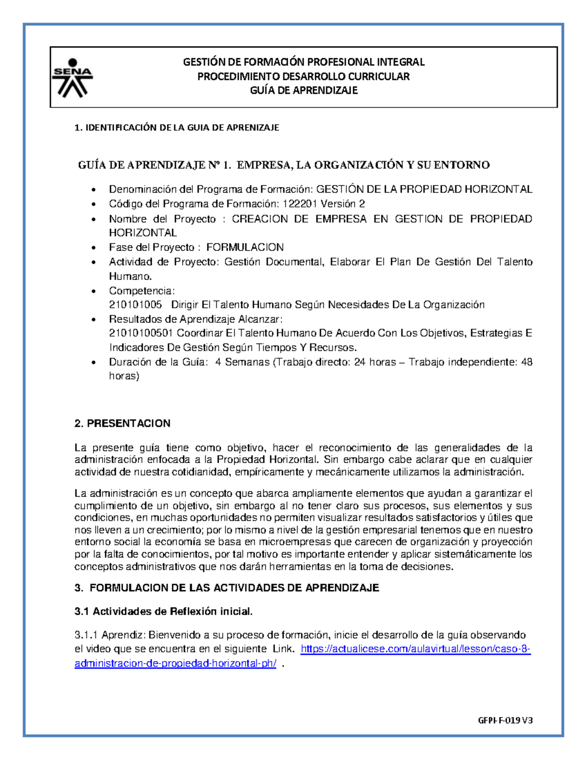 GFPI-F-019 Formato Guia de Aprendizaje 1 - GESTI”N DE FORMACI”N PROFESIONAL INTEGRAL ...
