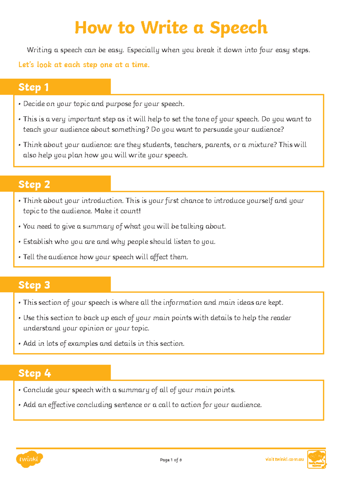 How-to-write-a-speech ver 2 - Writing a speech can be easy. Especially ...