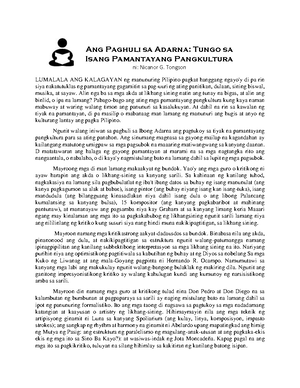 Gawaing Pagsasanay - Pangalan: _____________________________ Iskor