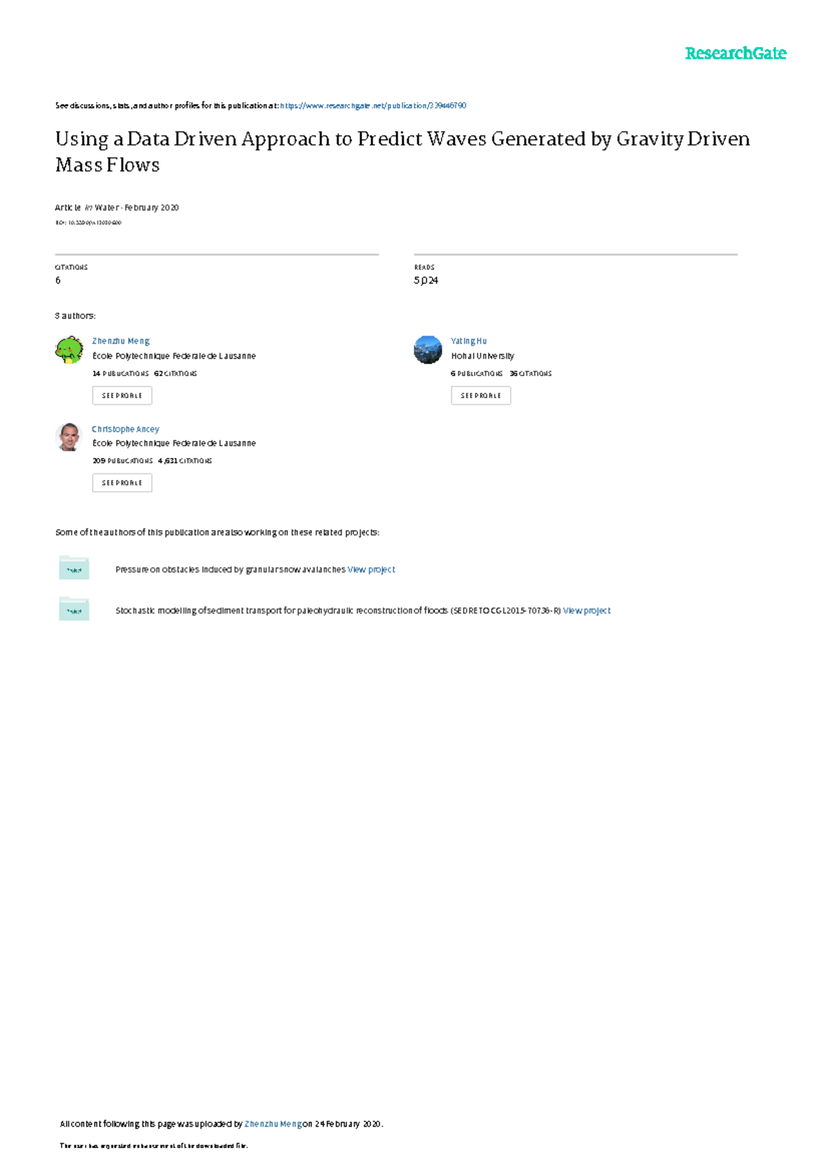 Neural network paper important - See discussions, stats, and author ...