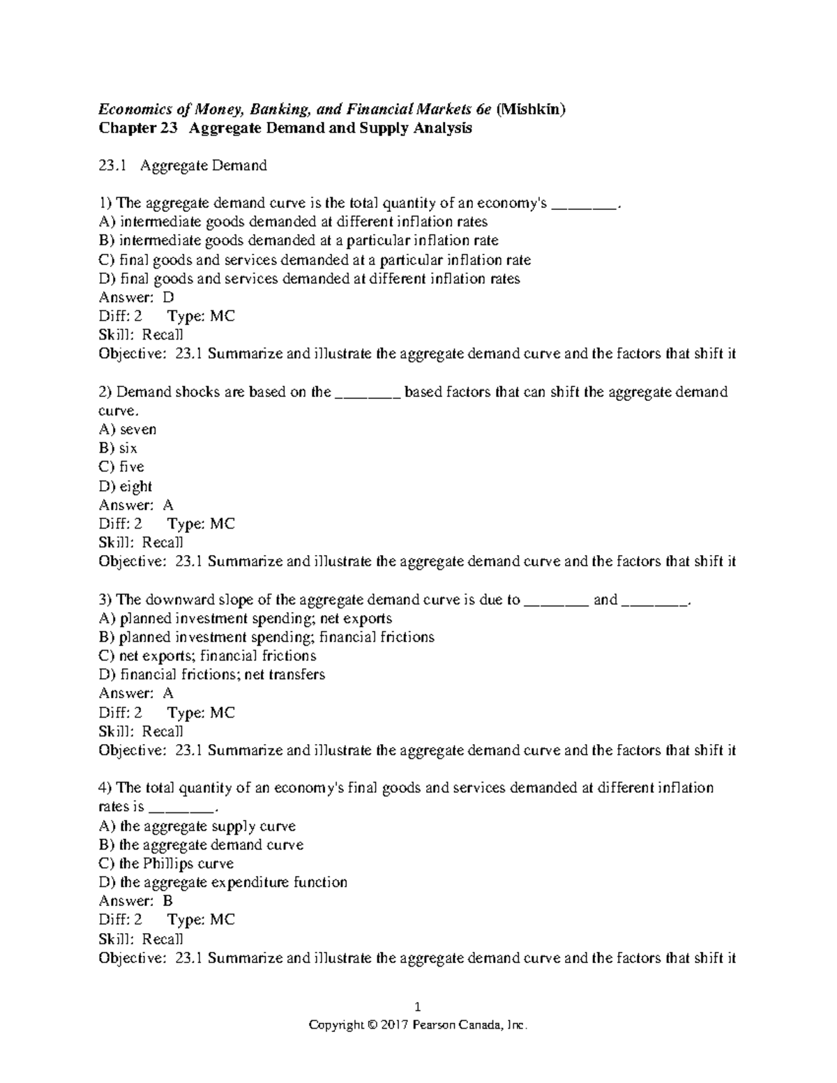 Sample/practice exam 2017, questions and answers - Warning: TT: undefined function: 32 1 ...
