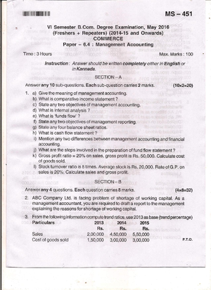 CMA 2020 PART 1 Chapter 5- Internal Controls - Section E – Internal ...