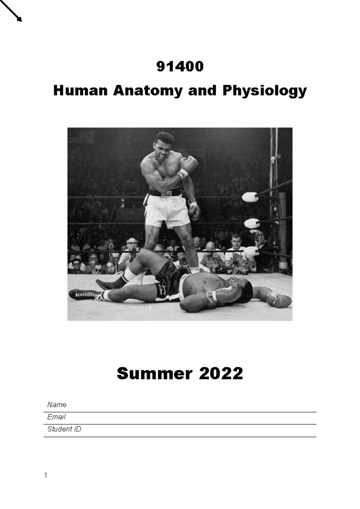 HAP schedule - Timetable - 91400 Human Anatomy and Physiology Summer ...