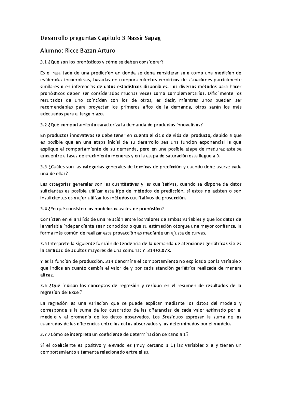 Desarrollo preguntas Capitulo 3 Nassir Sapag - Los diversos métodos ...