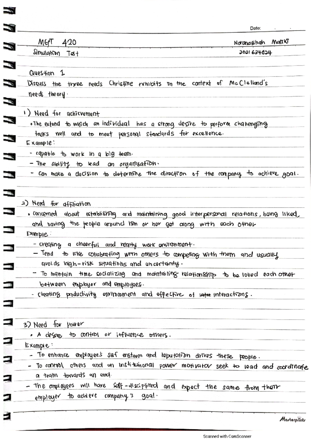 Simulation Test Essay - Principles and Practice of Management - Studocu