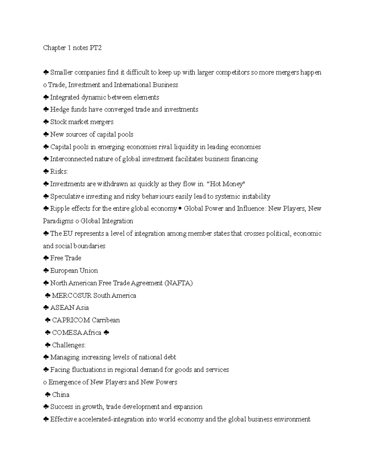 Chapter 1 notes PT2 - iii - Chapter 1 notes PT Smaller companies find ...