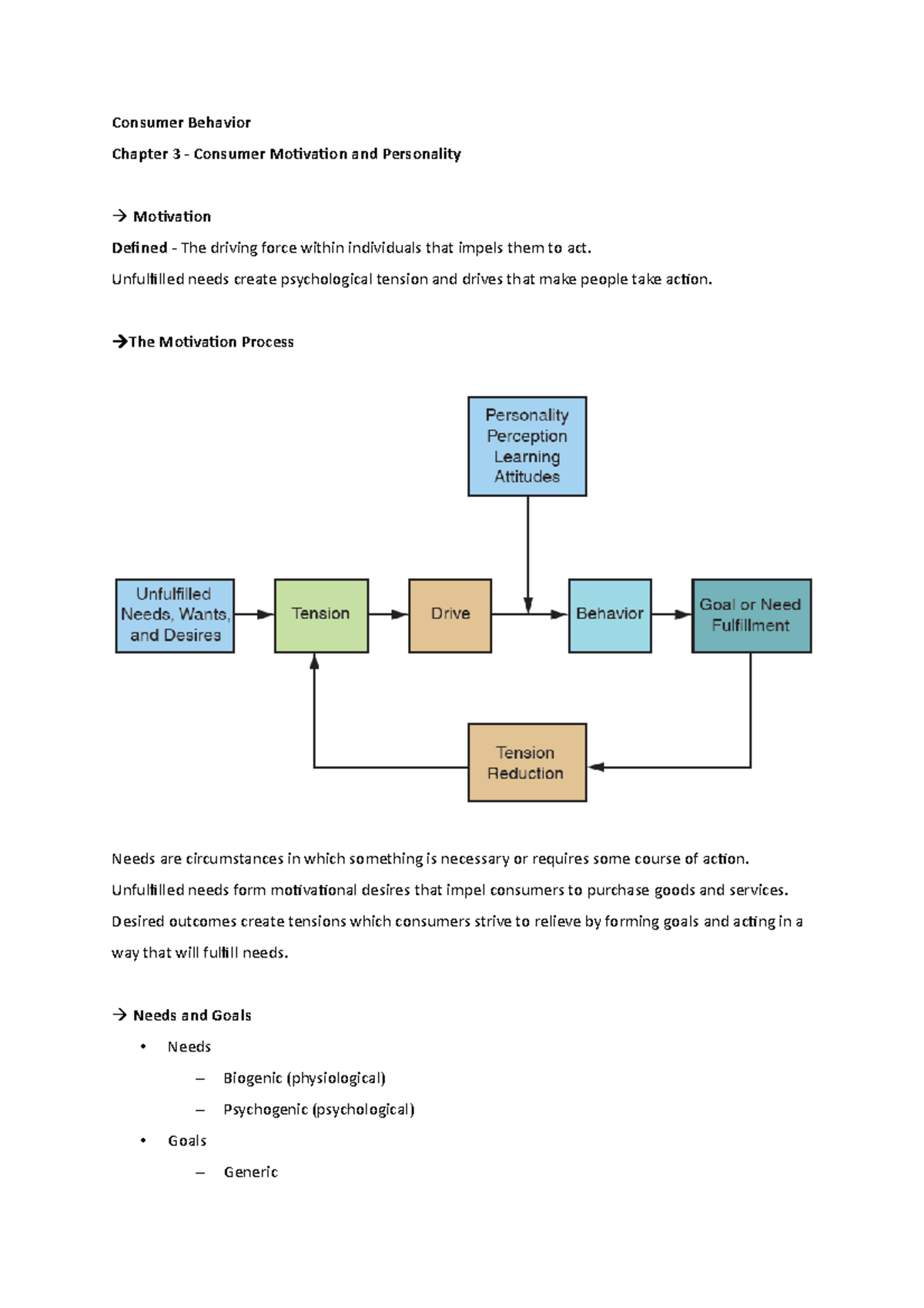 Consumer Behavior-lecture 2 - Consumer Behavior Chapter 3 - Consumer ...