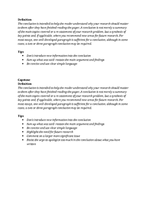 Introduction - guidelines - The introduction leads the reader from a ...