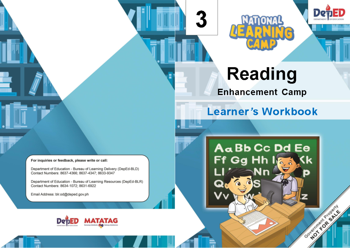 NLC Reading 3 Enhancement WS v.1 - Booklet - 3 Reading Enhancement Camp ...