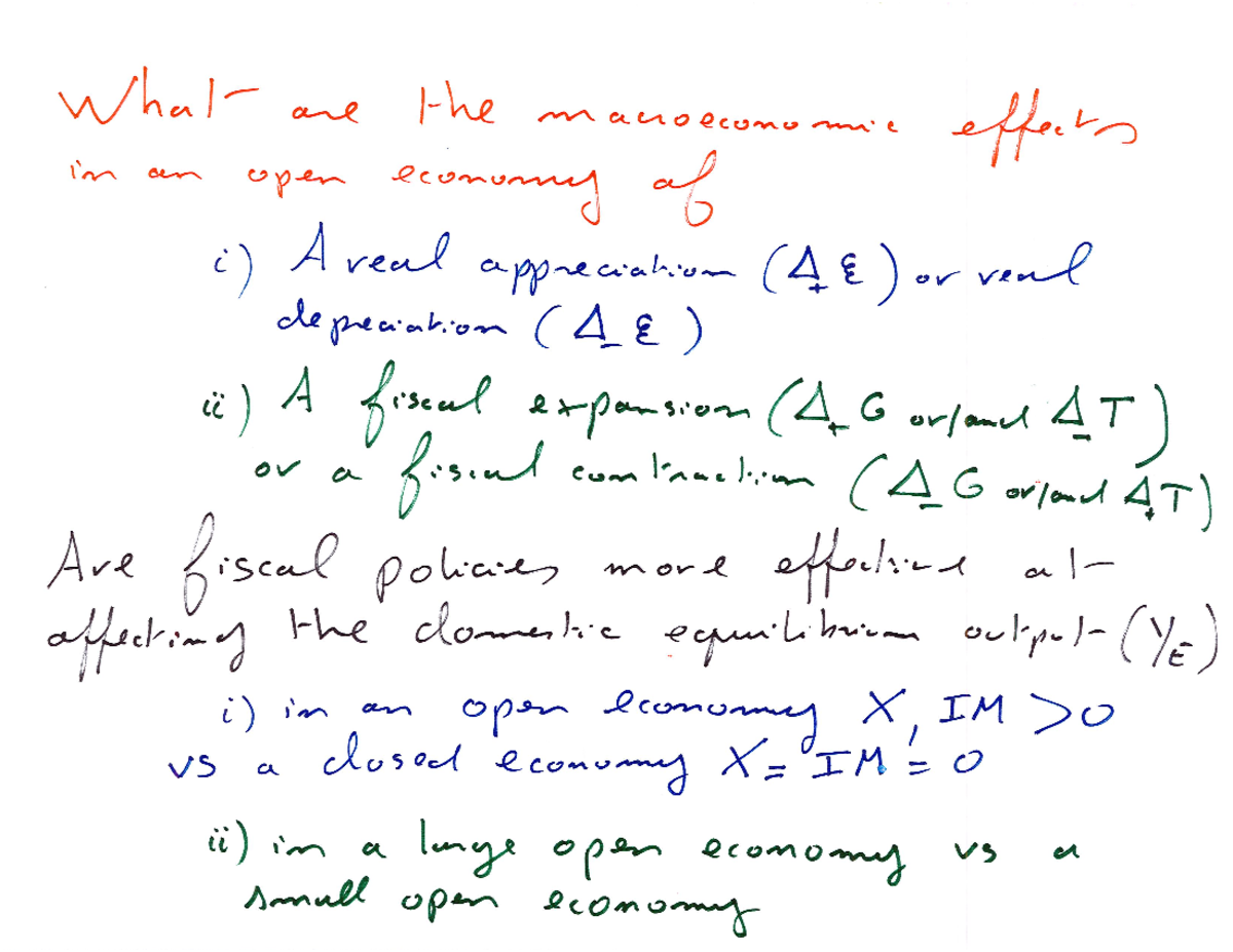 Class Notes 20ECON2410F23 - Econ2410 - Studocu