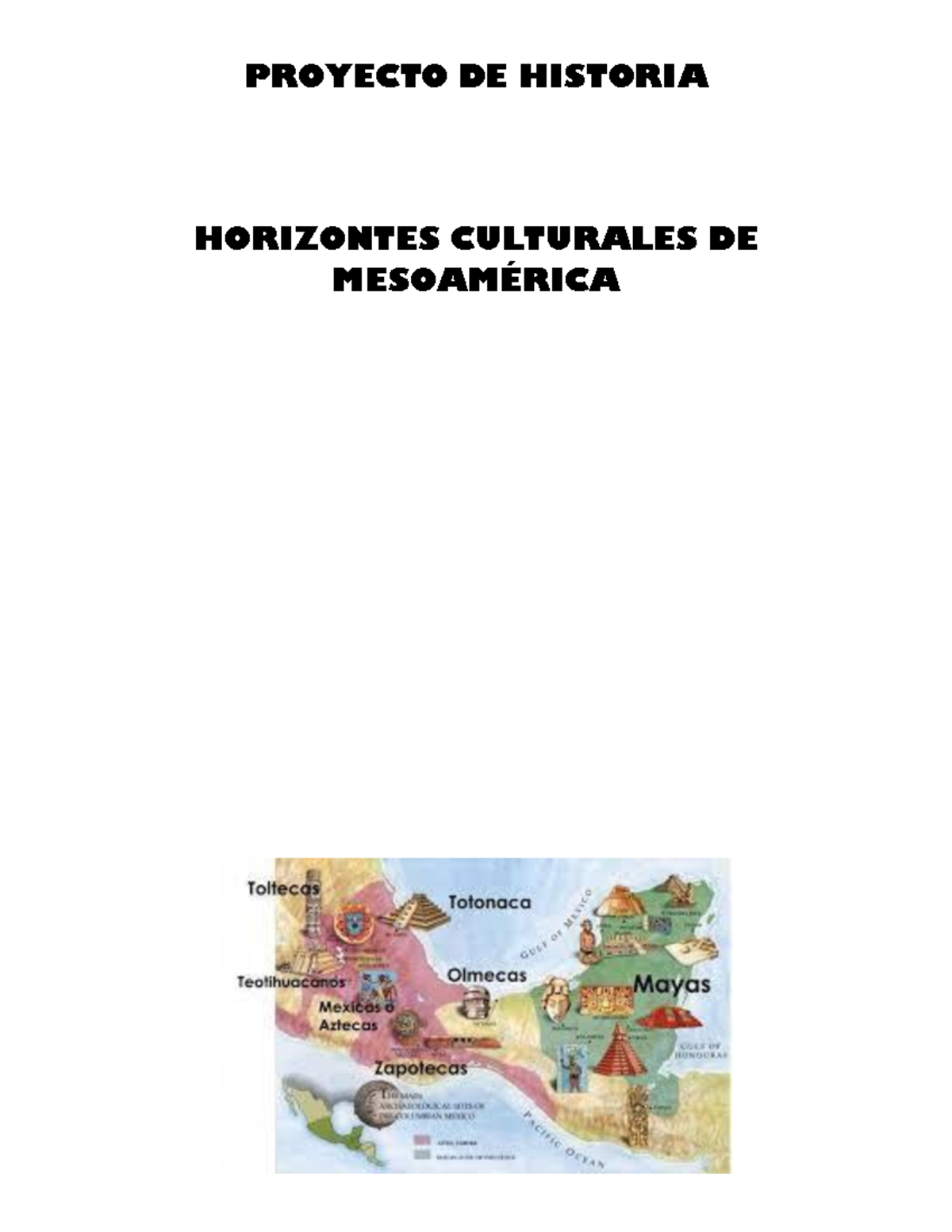 Proyecto DE Historia - Investigación sobre los horizontes culturales de ...