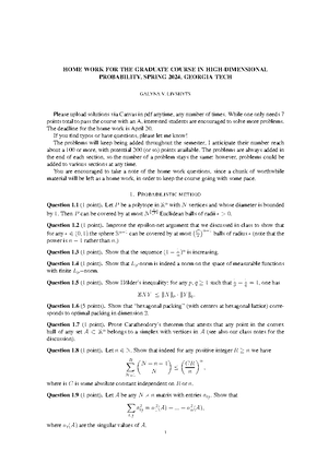 Probability and Signal Analysis, Chapter 6 - 6 Probability Models of Derived Random Variables ...