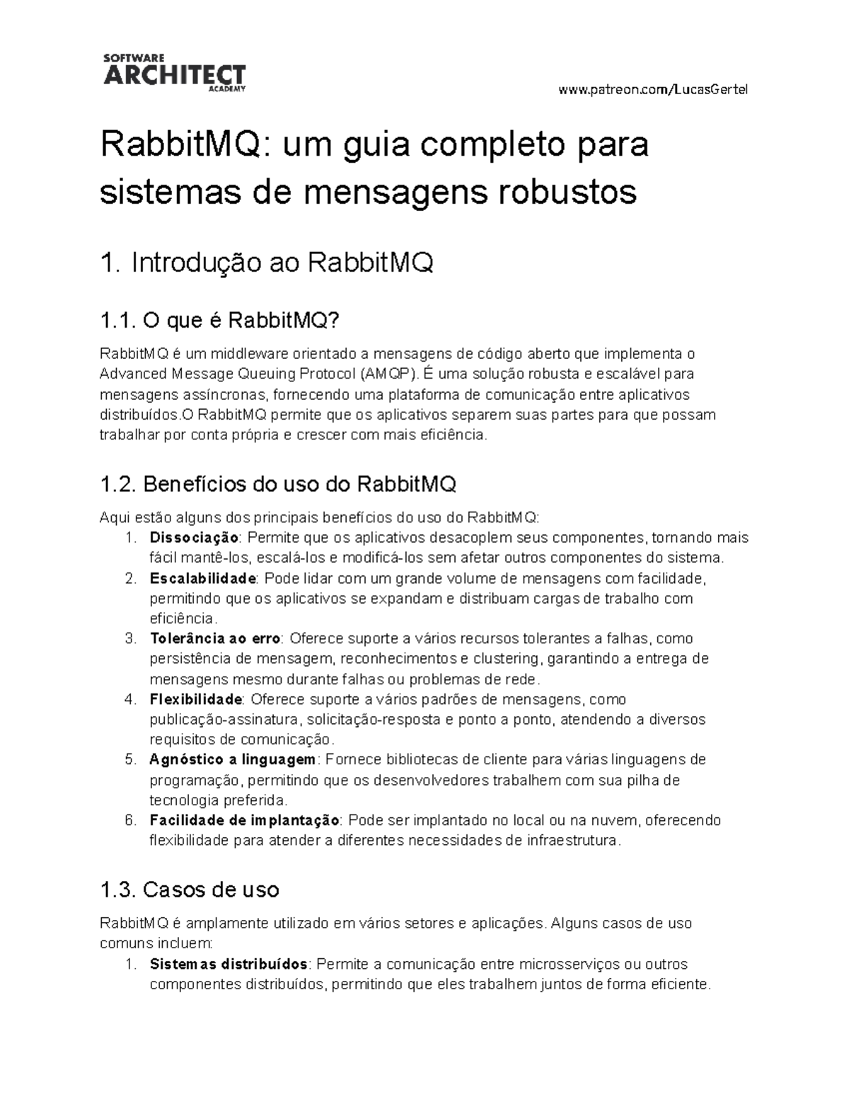 Rabbit MQ 1710434813 - RabbitMQ: um guia completo para sistemas de ...