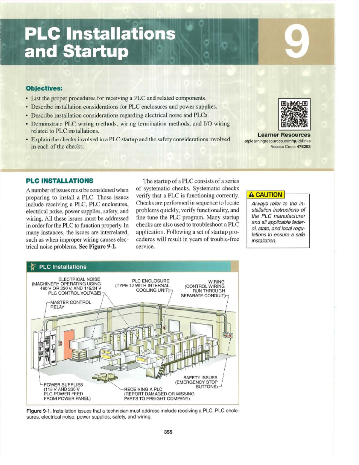Intro to PLCs Chapter 9 - PLC Resumen del Libro - CS201 - Studocu