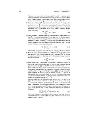 Probability For the Enthusiastic Beginner Lecture Notes - 3. Problems ...