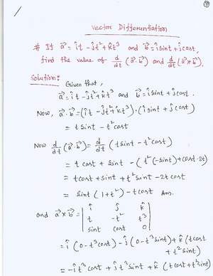 5 - vector - Discrete mathematics - Studocu