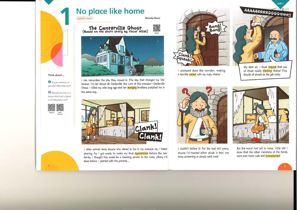 OA Module 1(Student) - Reading comprehension - unit 1 1 No place like ...