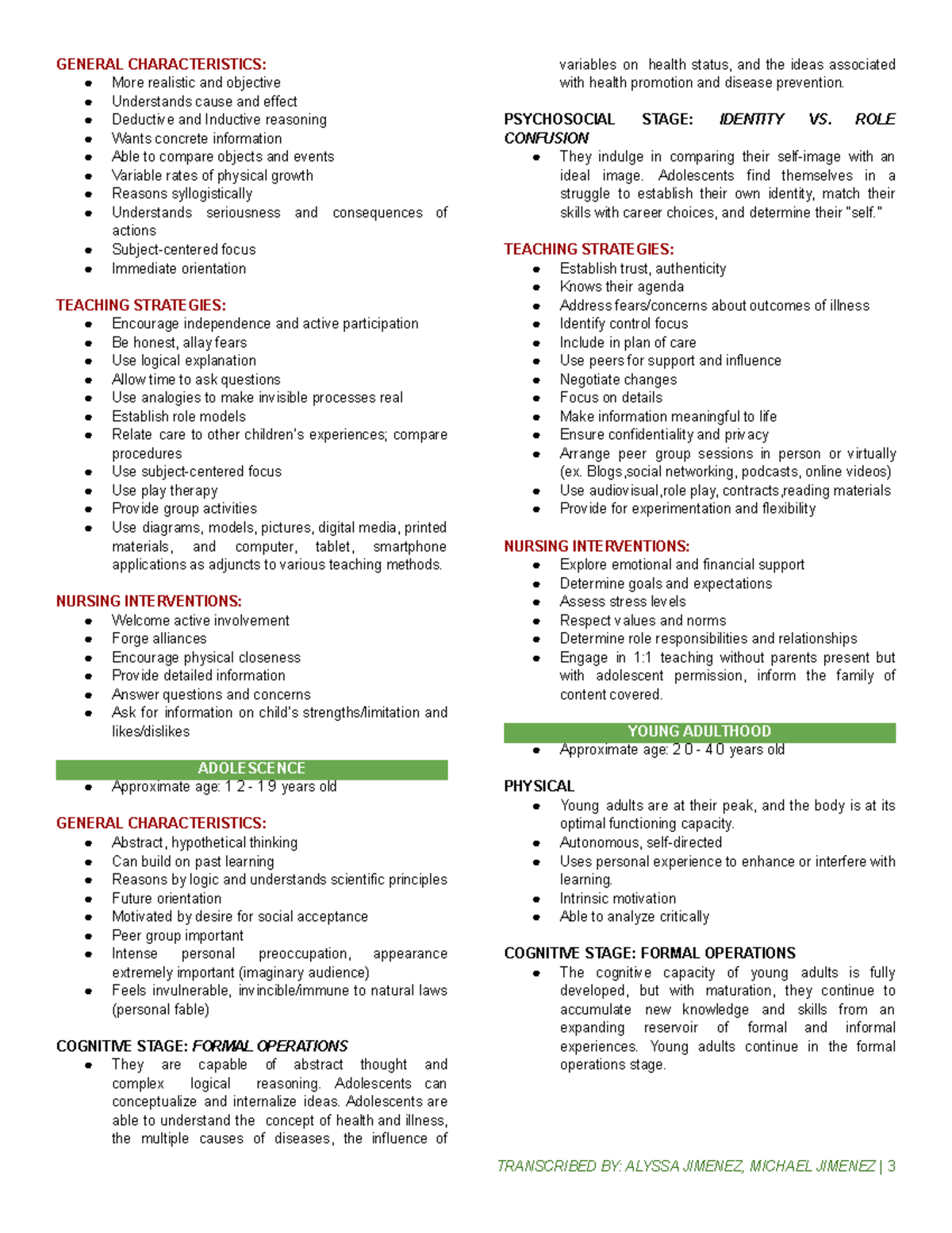 General Characteristics - GENERAL CHARACTERISTICS: More realistic and ...