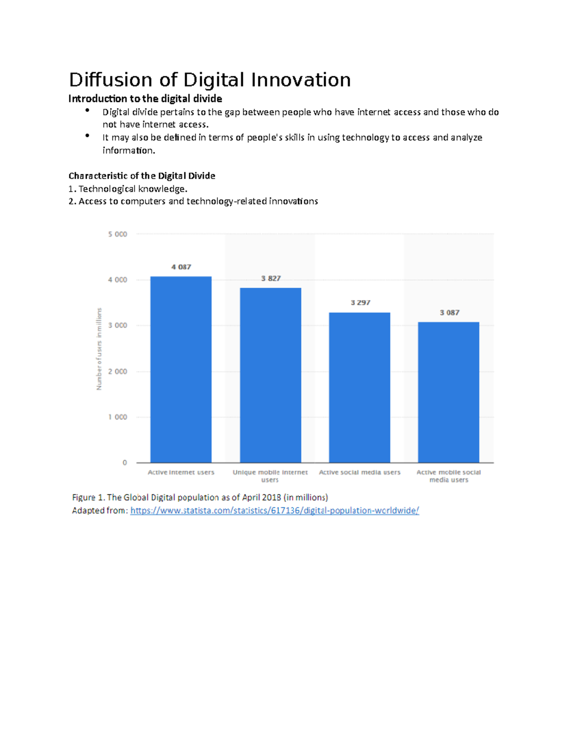 Lesson 10 Diffusion of Digital Innovation - Diffusion of Digital ...