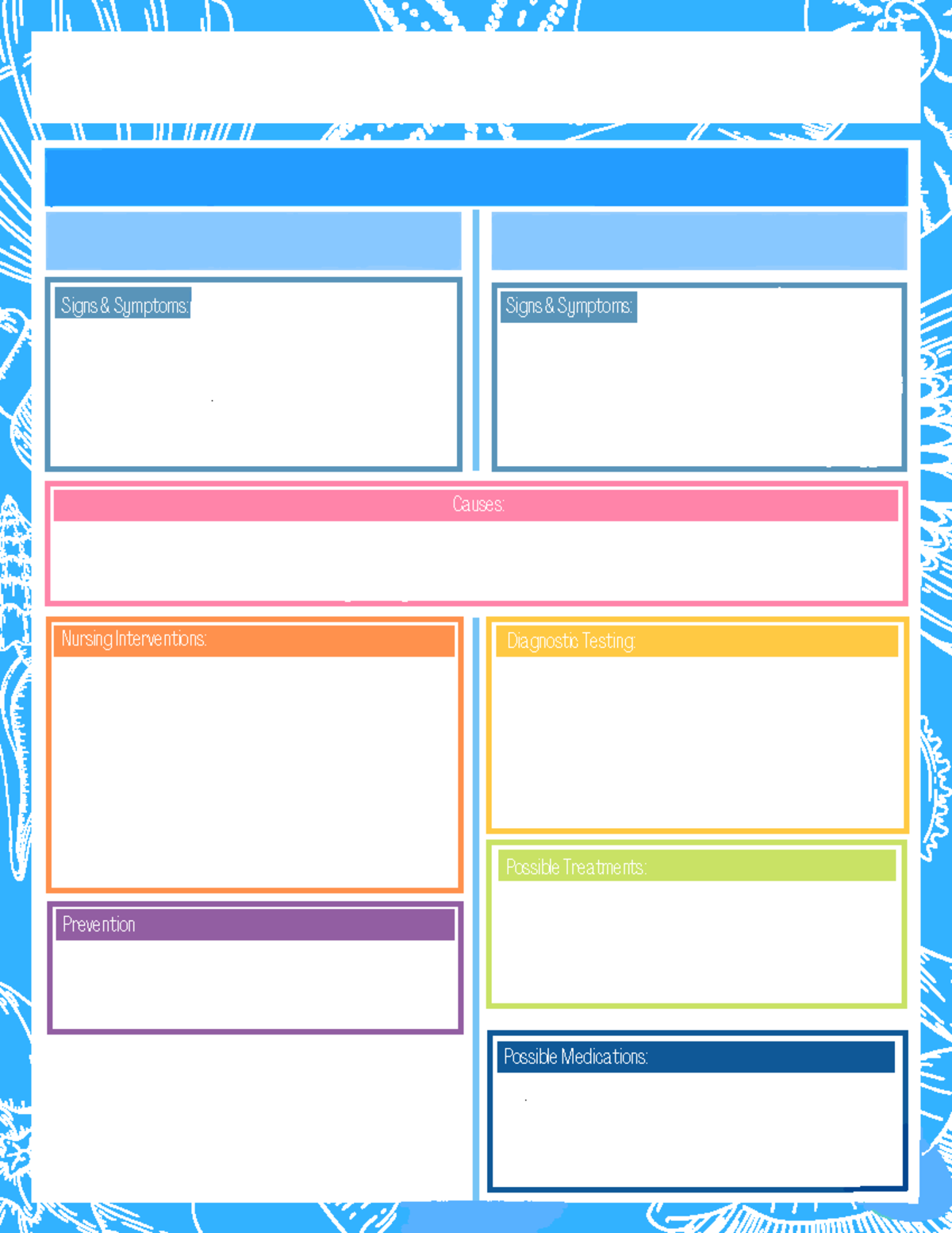 Patho Template - Pulmonary Congestion: Cough Crackles Wheezes Pink ...