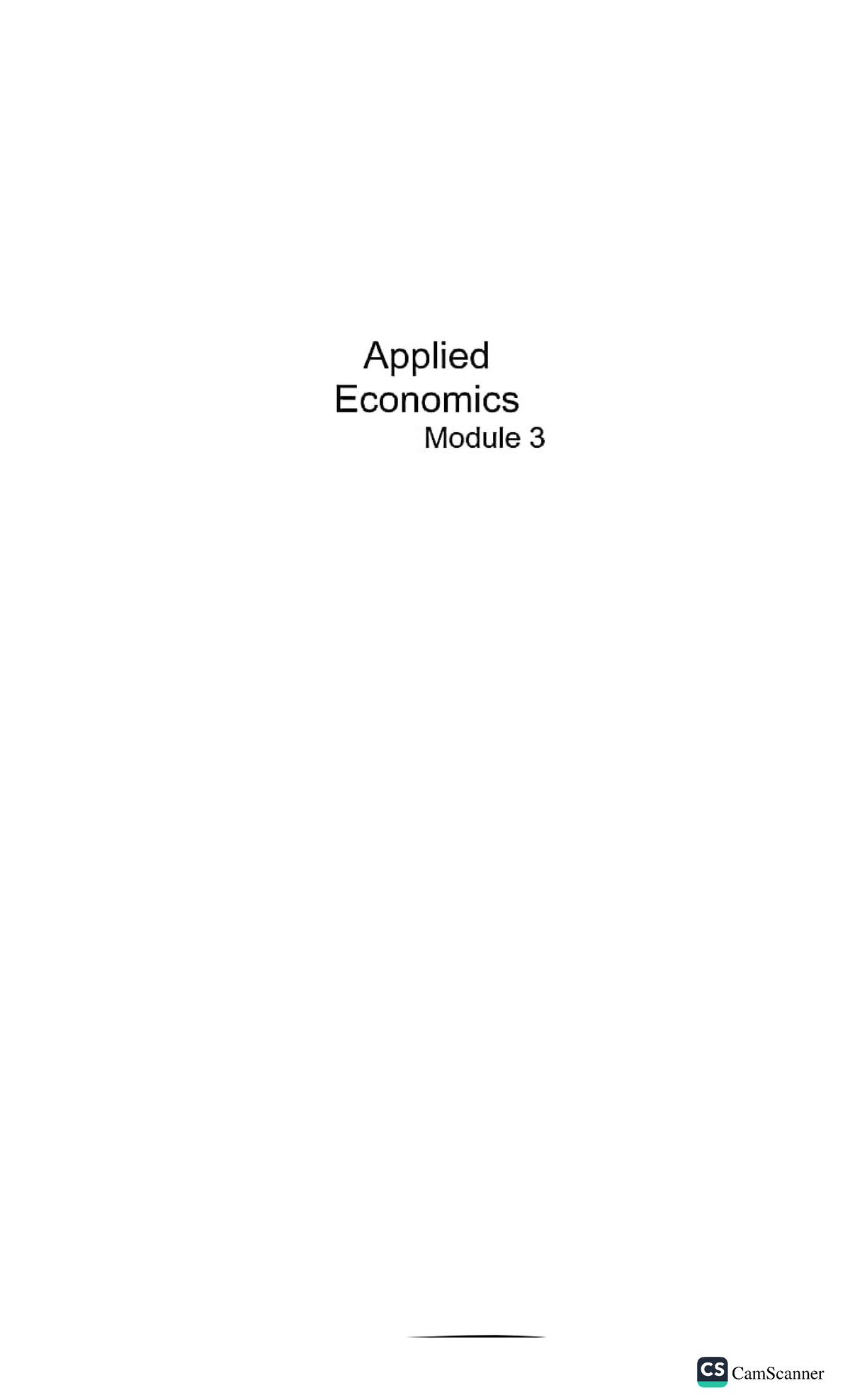 App Econ- module 3 - General Biology - Studocu