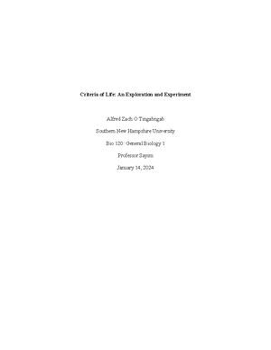 BIO 120L Module Six Mendelian Genetics Lab Report Template - Name: Zach ...